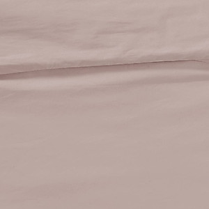 Vince Camuto - 400 TC Full/Queen 3 Piece Duvet and Sham Set - Percale Cotton Collection - Blush