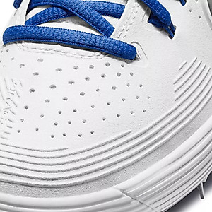 Nike Women's Zoom Hyperdiamond 3 Elite CS Softball Cleat (10, White/Game Royal-White)