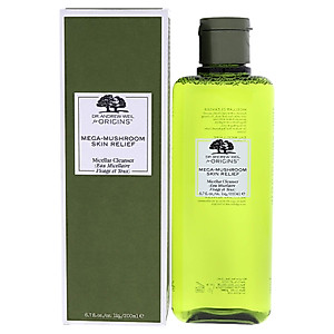 Origins Mega-Mushroom Skin Relief Micellar Cleanser Unisex Cleanser I0107528 6.7 Fl Oz (Pack of 1)