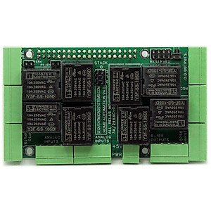 Home Automation 8-Layer Stackable HAT Made for Raspberry Pi
