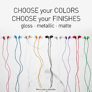 Panasonic ErgoFit In-Ear Earbud Headphones RP-HJE120-D (Orange) Dynamic Crystal Clear Sound, Ergonomic Comfort-Fit