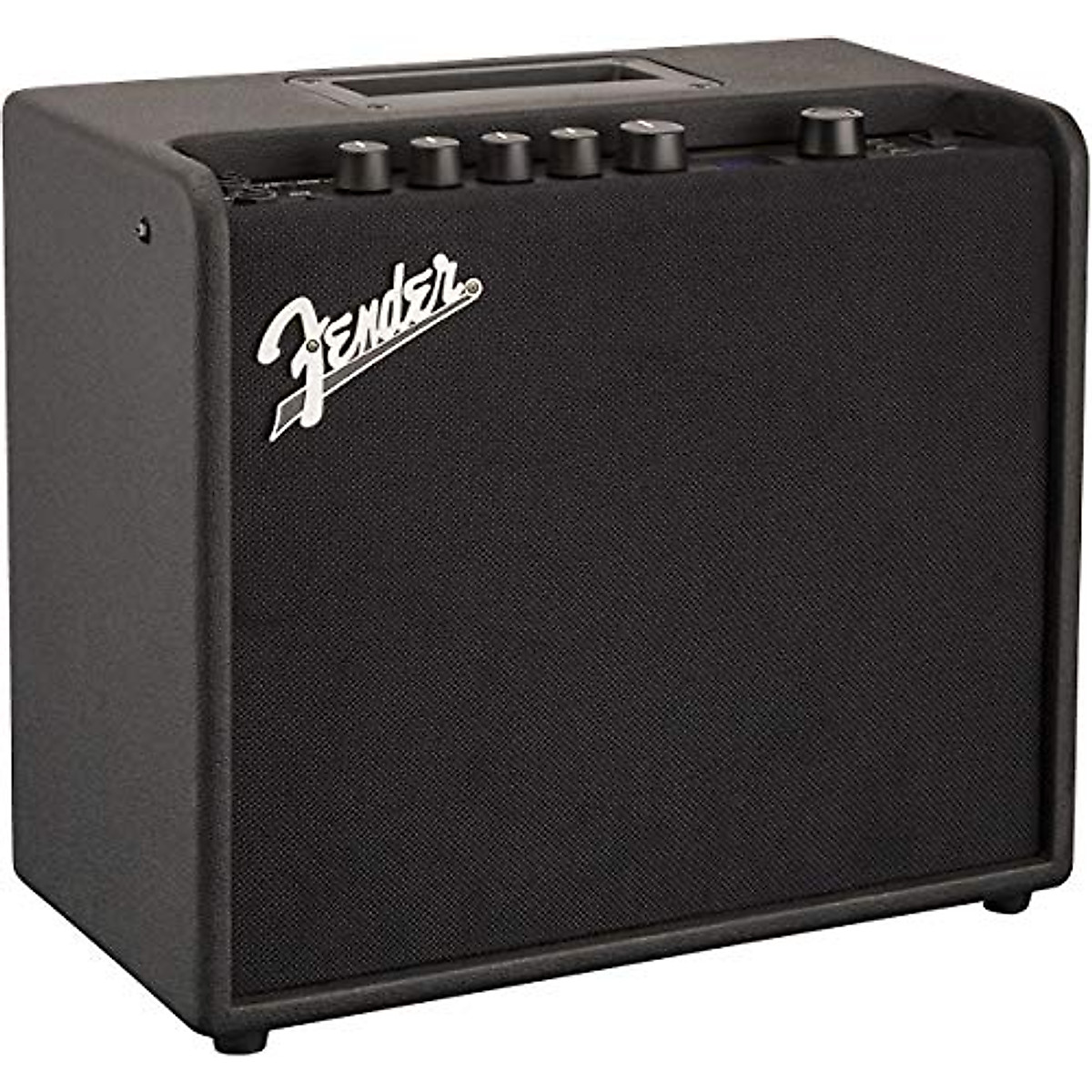 Fender Mustang LT25 Guitar Combo Amplifier Bundle with Instrument Cable and Picks