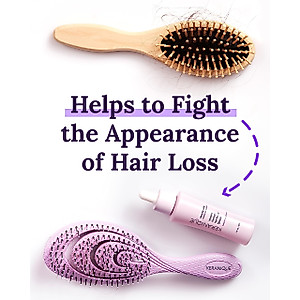 Keranique Overnight Hair Serum - Improves Growth Conditions for Thinning Hair - Hydrates Frizzy and Damaged Hair - Keratin Enriched for Women - 2 oz