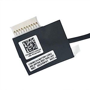 ZAHARA Battery Cable Connector 8RV7V 08RV7V 450.0MY04.0001 for Dell Ins piron 5410 5510 5515 5418 5420/14 7420 7415 7425/16 5620/ Vostro 5510 5515 5518/ Latitude 3420 3320 3520/5430 Chromebook