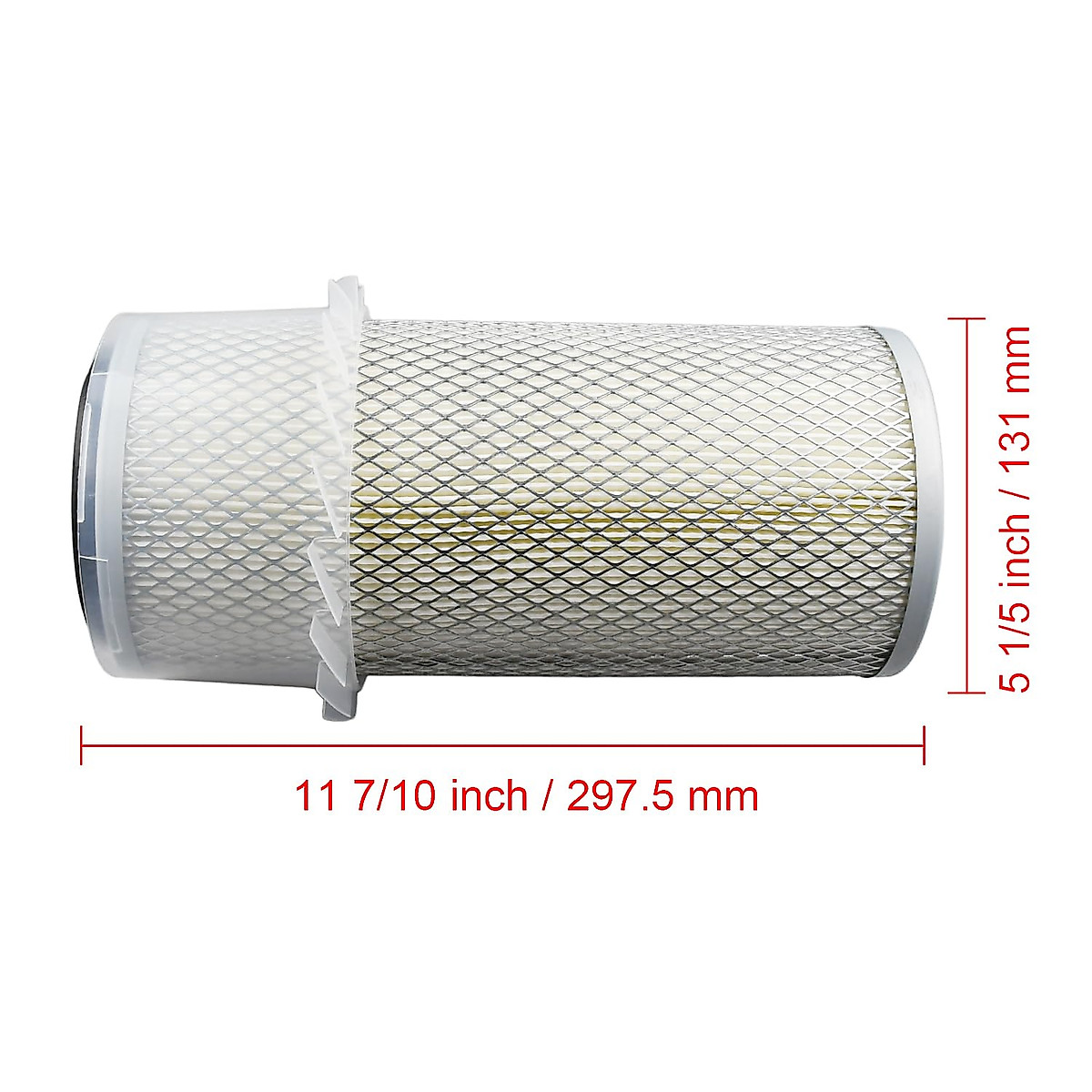 Manioiity Air Filter AT20728 AH19852 Compatible with John Deere 6598492 102-600 Loader 244E 244H 301 302 310 350 380 Bobcat Loader T140 T180 S130 S150 S160 S175 S185 S205 Replace 6598492 87704241