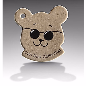 Carl Dick Australian Shepherd Dog Lying 17 inches, 45cm, Plush Toy, Soft Toy, Stuffed Animal 3434