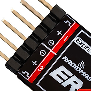 Radiomaster ER4 PWM Mini Receiver 2.4G 4CH 10mw ExpressLRS Support Voltage Telemetry WiFi Update for Aircraft Boat Car