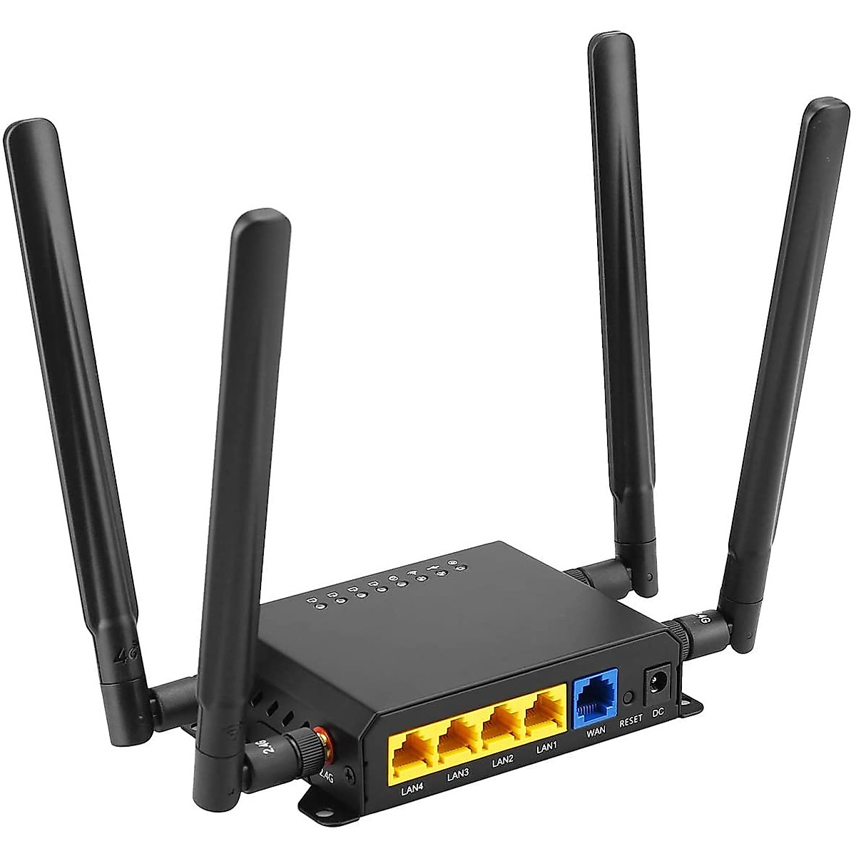 300Mbps 4G LTE Modem Wi-Fi Wireless Router for RVs and Mobile Homes – Strong Signal, USB Port, SIM Card Slot, and External Antennas for USA/Canada/Mexico