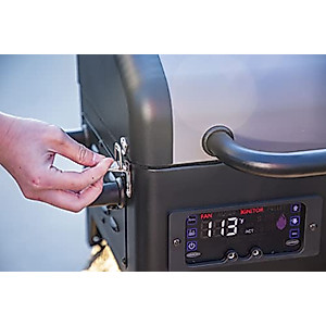 Louisiana Grills LG300SL Portable Pellet Grill, Black, Small