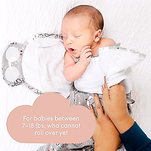 SleepingBaby Zippy Swaddle - Baby Swaddle Blanket with Convenient Bottom Zipper - Goodnight Moon - Small/Medium