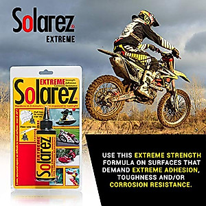 SOLAREZ UV Cure Extreme Resin (3.5 Oz) Heavy Duty Ceramic Fiberglass Filler Sealant Resin ~ DIY, Marine, Sporting Goods, Equipment Maintenance, Housewares, Appliances, Hobbies, Crafts, Camping, Garden