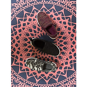 Acorn Men's Slouch Boot Slipper, Charcoal Ragg Wool, X-Large