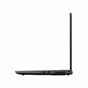 Dell Precision 7530 17.3” FHD Core i7-8750H 2.2GHz, 32GB RAM, 512GB SSD, Windows 11 Pro 64Bit, CAM, NVIDIA Quadro P1000 4GB (Renewed)