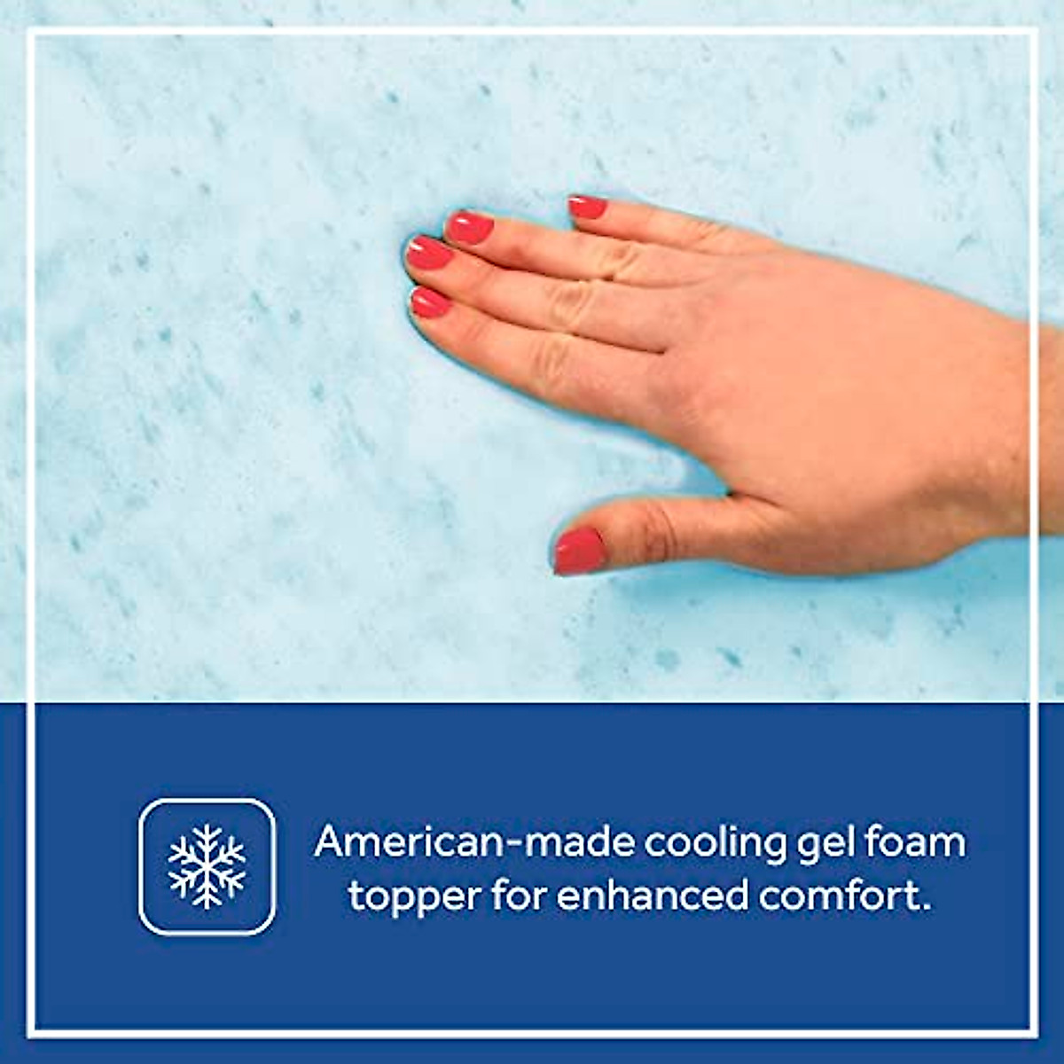 Sealy OptiCool Dual Firm Cool Gel Memory Foam Waterproof Baby Crib Mattress and Toddler Mattress, Sustainable and Breathable Cover, Greenguard Air Quality Certified - Made in USA, 52"x28"