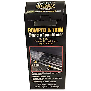 Forever Black Bumper & Trim Kit (NEW Improved Formula & Larger Size)