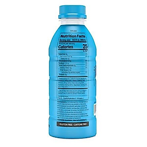 Prime Hydration Drink "Blue Raspberry" 16.9oz - 8 Pack