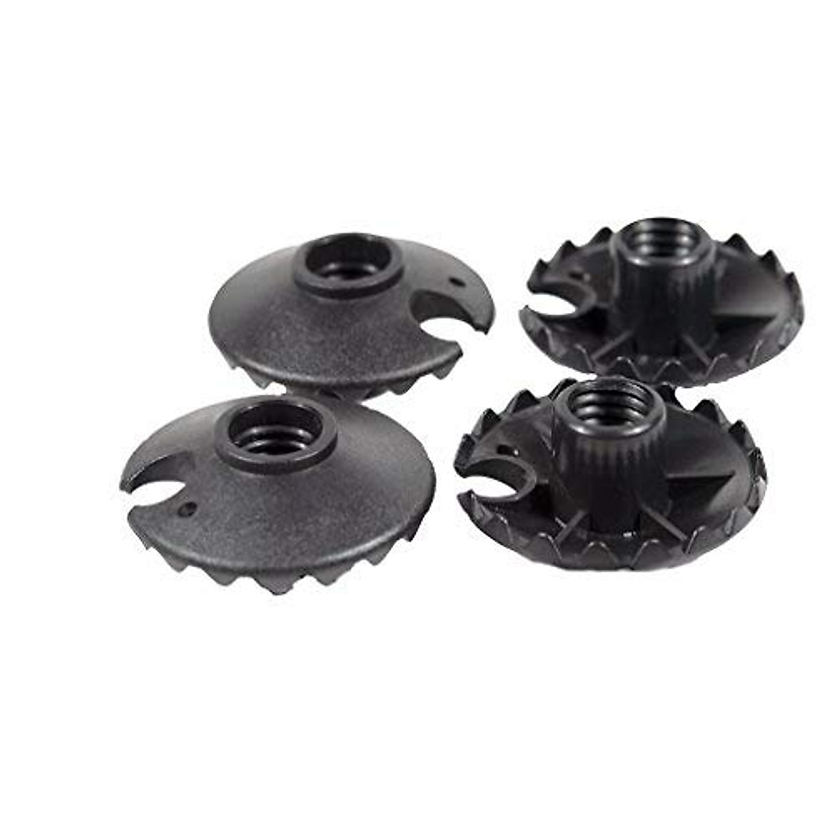 Mons Peak IX Trekking Hiking Ski Poles Mud Snow Baskets 50 mm (4 Pack) Replacement Screw On