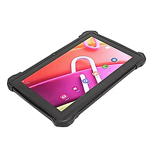 Zopsc 7in Kids Tablet for Android10 2.4G 5G WiFi IPS Smart Tablet GPS Support 500W 800W 4GB 32GB MT6592 Octa Core 5000mAh 1960 1080. (Pink)