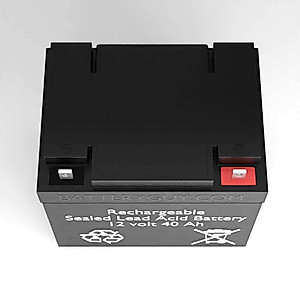 BatteryGuy UB12400 Replacement 12V 40Ah Battery - BatteryGuy Brand Equivalent