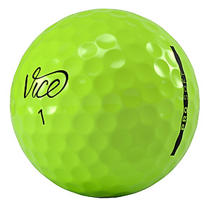 Vice Pro Soft Golf Balls, Lime (One Dozen)