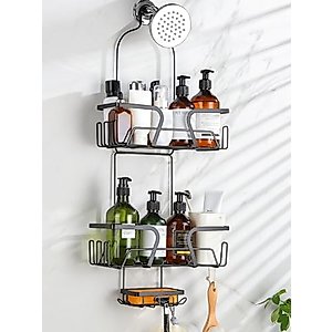 KEGII Hanging Shower Caddy Over Shower Head