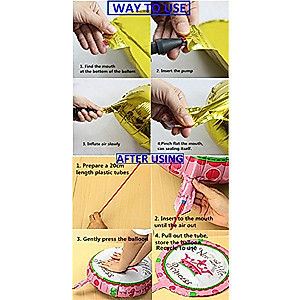 (Pack of 20) Assorted Color Small 5 Star Helium Foil Balloons for Wedding Birthday Anniversary Graduation Party Decoration (5 Inch)