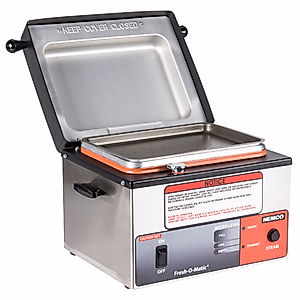 Nemco 6625B Fresh-O-Matic Countertop Rethermalizer and Tortilla/Portion Steamer - 120V