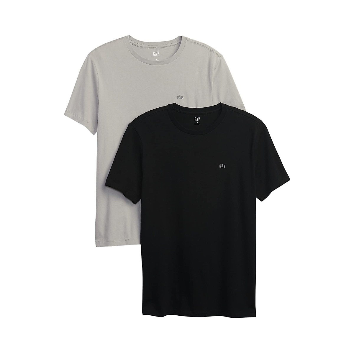 GAP Mens Everyday Short Sleeve T-Shirt T Shirt, Black Combo, Medium US