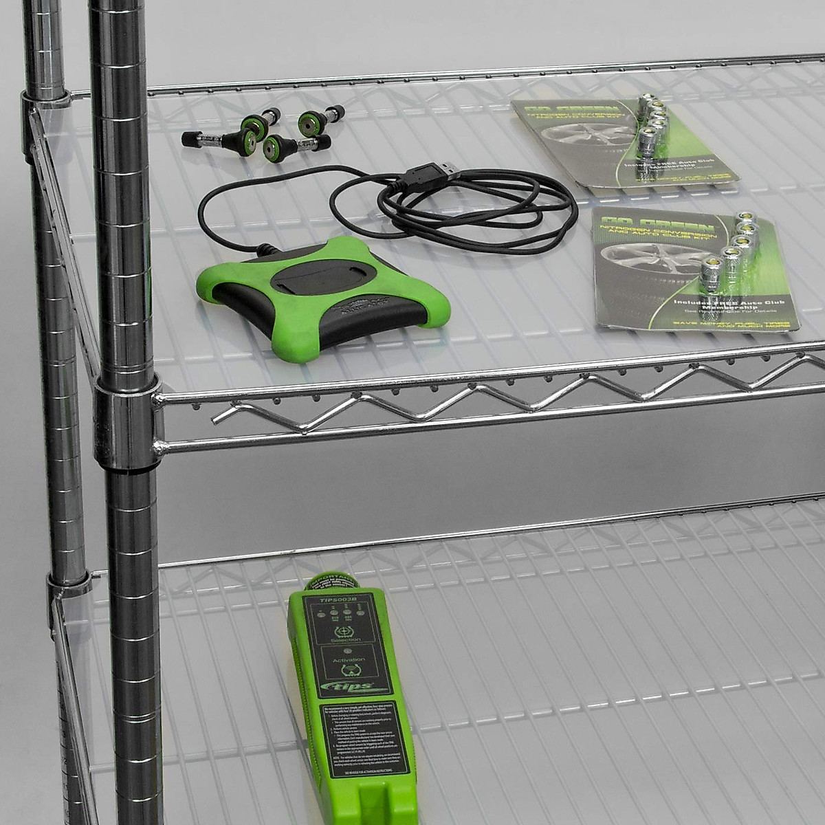 Akro-Mils AW1836LINER 18-Inch X 36-Inch Clear Shelf Liner for Chrome Wire Shelf, 4-Pack