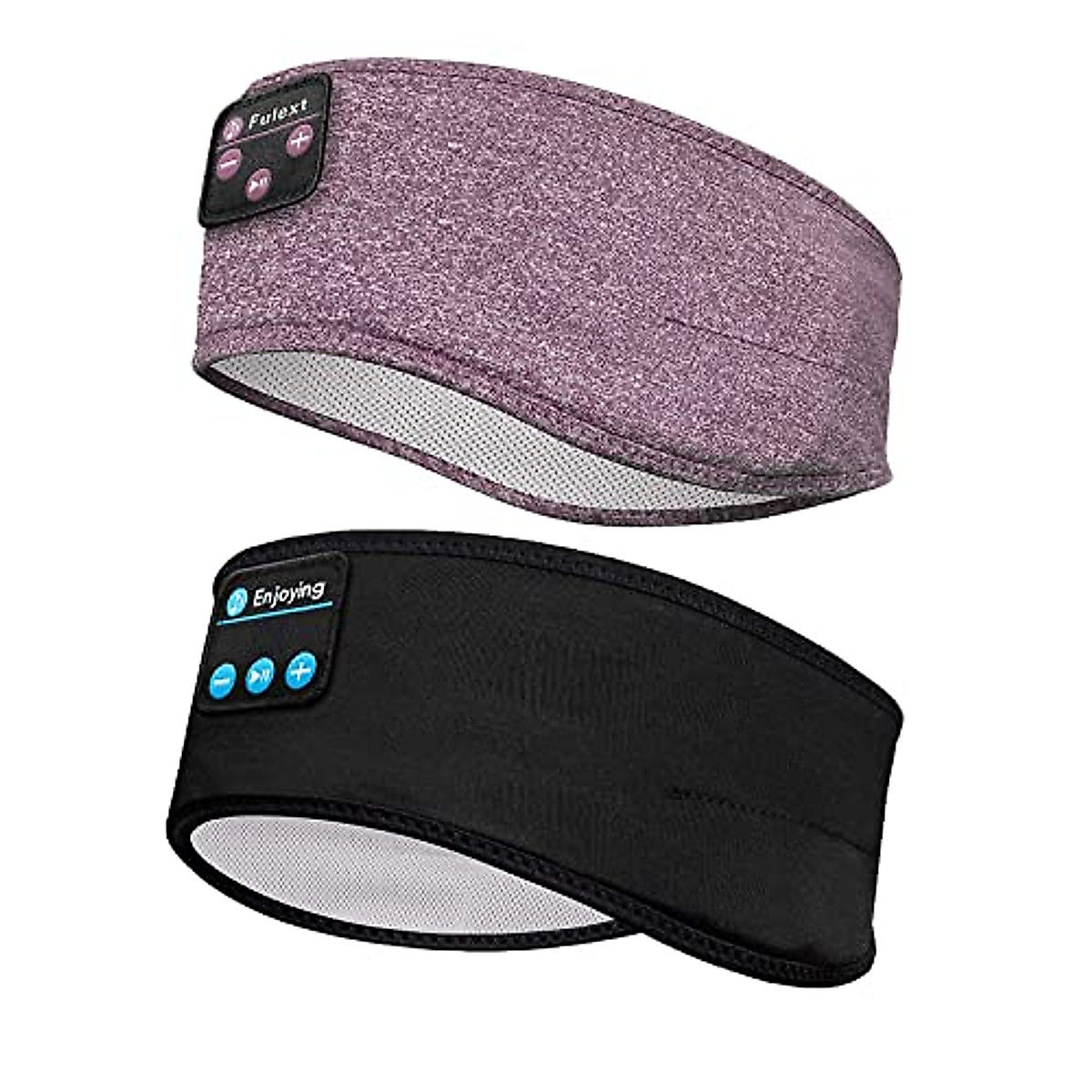 Sleeping Headphones Bluetooth Headband, Perytong Sports Bluetooth Headband Headphones with Thin Speakers, Sleep Earbuds, Sleeping Headphones for Workout Running Yoga Nap, Gift for Men and Women