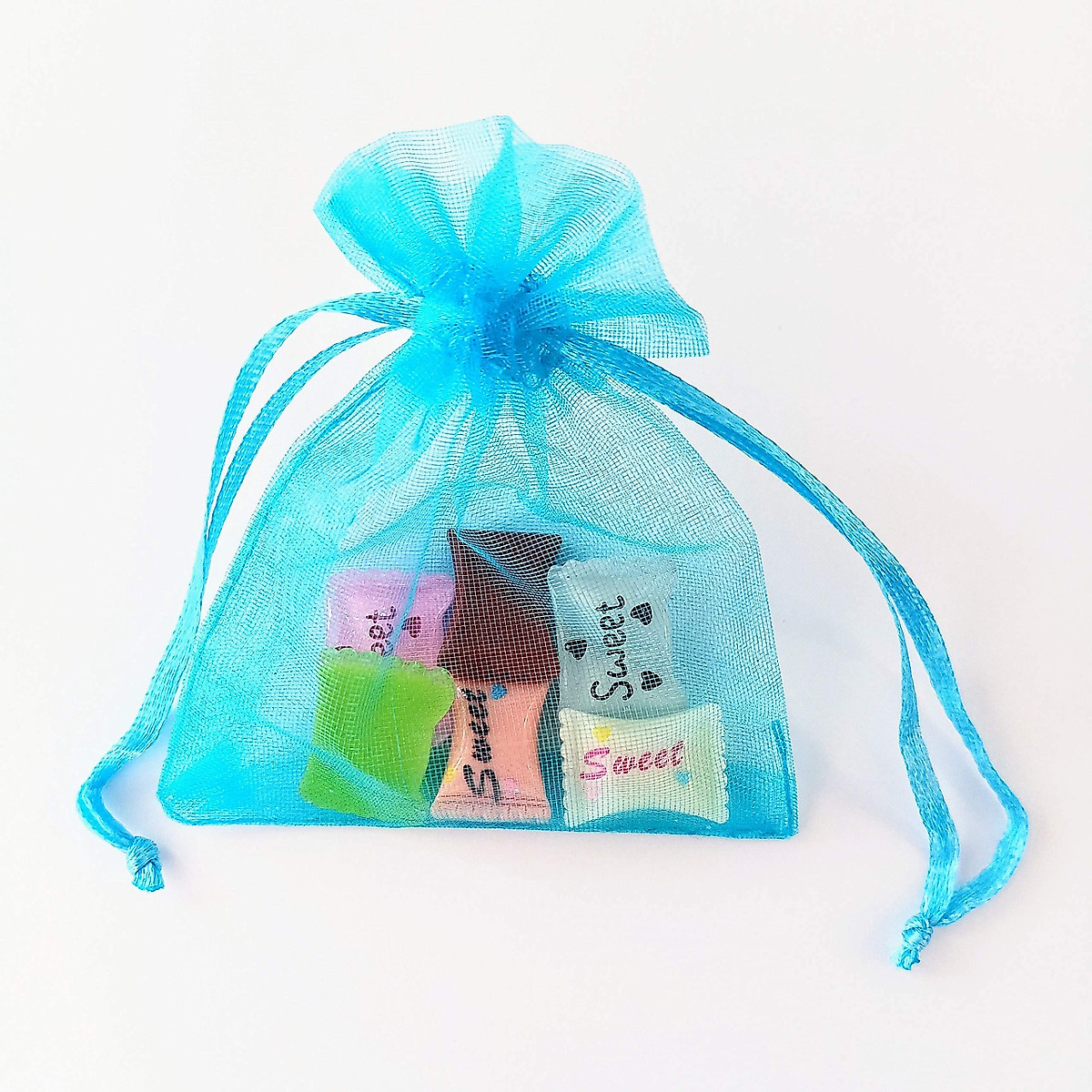 happyblockbuilder LPS Accessories Miniature Dollhouse Compatible with Littlest Pet Shop and Barbie Food Craft Sets Random Gift Bag Lots; Pets NOT Included… (Candy 6pc.)