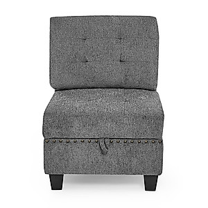 Free Combination Sectional Sofa Oversized Reversible Modular Couch U Shaped Corner Sofá Upholstered Deap Seat Sleeper Couches Bed with Storage for Living Room Spacious Space,4 Single Chairs,2 Corners