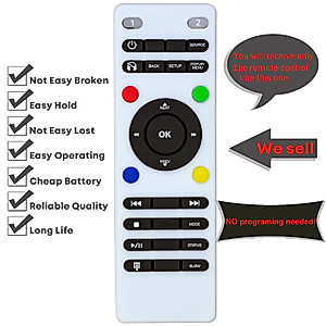 Replacement Remote Control for VES 2008 2009 2010 2011 2012 2013 Chrysler Town and Country Overhead DVD Systems