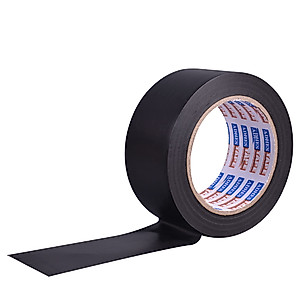 ADHES Corrosion Protection Pipe Tape, 2 Inch X 36 Yds(108FT), 6.0Mil PVC Pipe Wrap Tape Weatherproof Wrap Duct Tape for Drain Pipe, Metal & Electrical Piping, Outdoor, Underground Pipe, Black