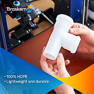 Braskem Polyethylene 3D Filament - FL300PE / 1.75mm / Natural White / 700g