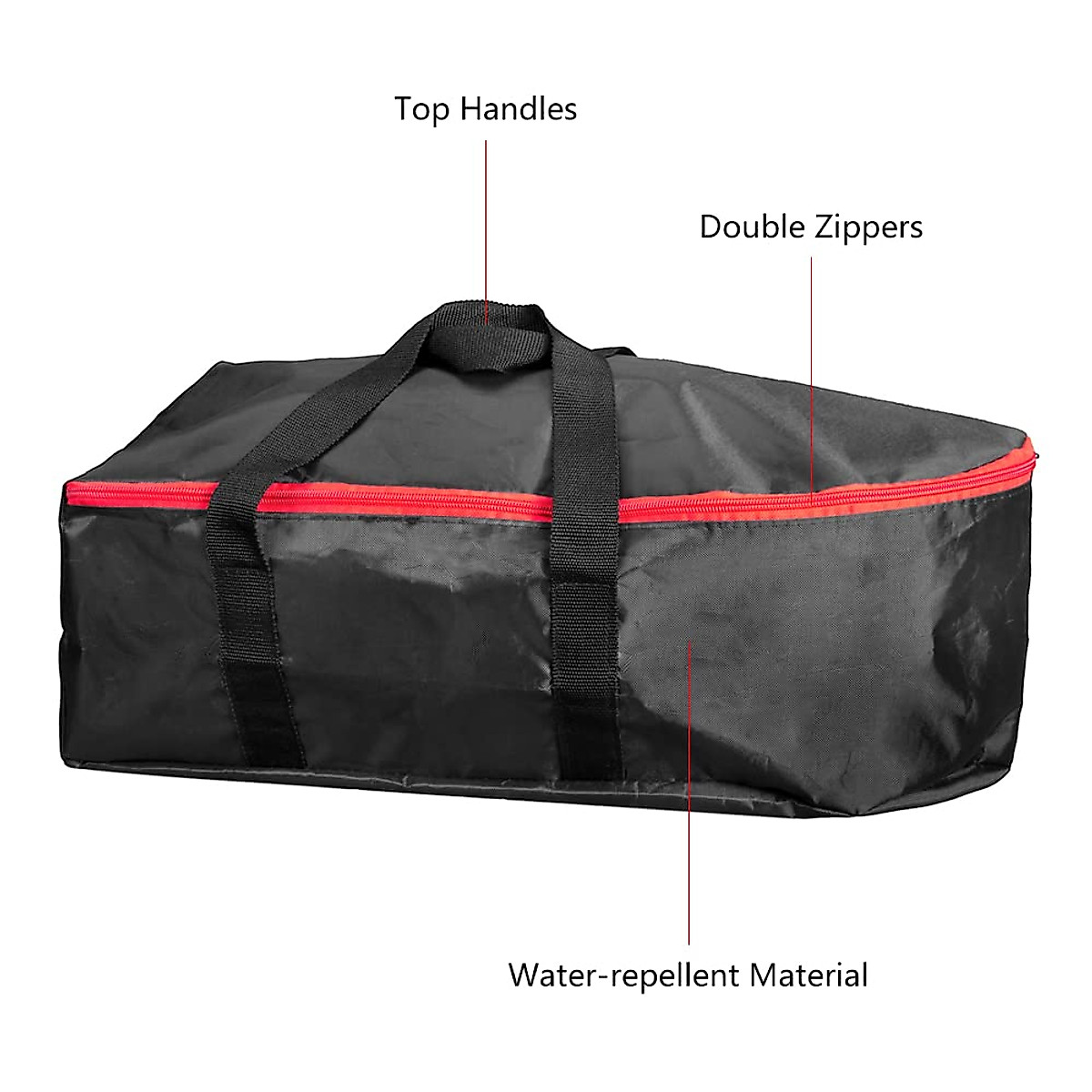 doorslay Fishing Boat Storage Bag Fishing Tackle Bag Waterproof Dry Bag Handbag Portable Folding Fishing Carry Backpack for Outdoor Boating Fishing Kayaking Camping Hiking Traveling