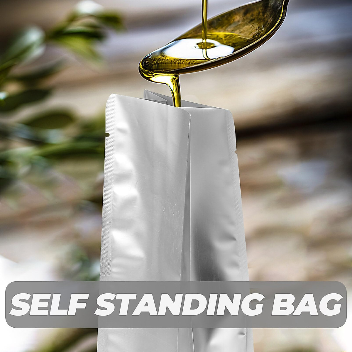 Yardwe 20pcs Garbage Grease Container Grease Accessory Household Grease Daily Use Oil Container Oil Supply Fat Storage Bacon Grease Aluminum Disposable Household Oil