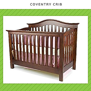 Toddler Bed Safety Guard Rail for Munire & Echelon Convertible Cribs (Cherry)