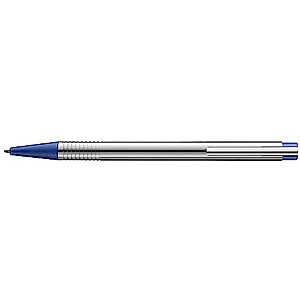 LAMY L205BL Ballpoint Pen, Oil-based, Logo, Stainless Steel, Blue