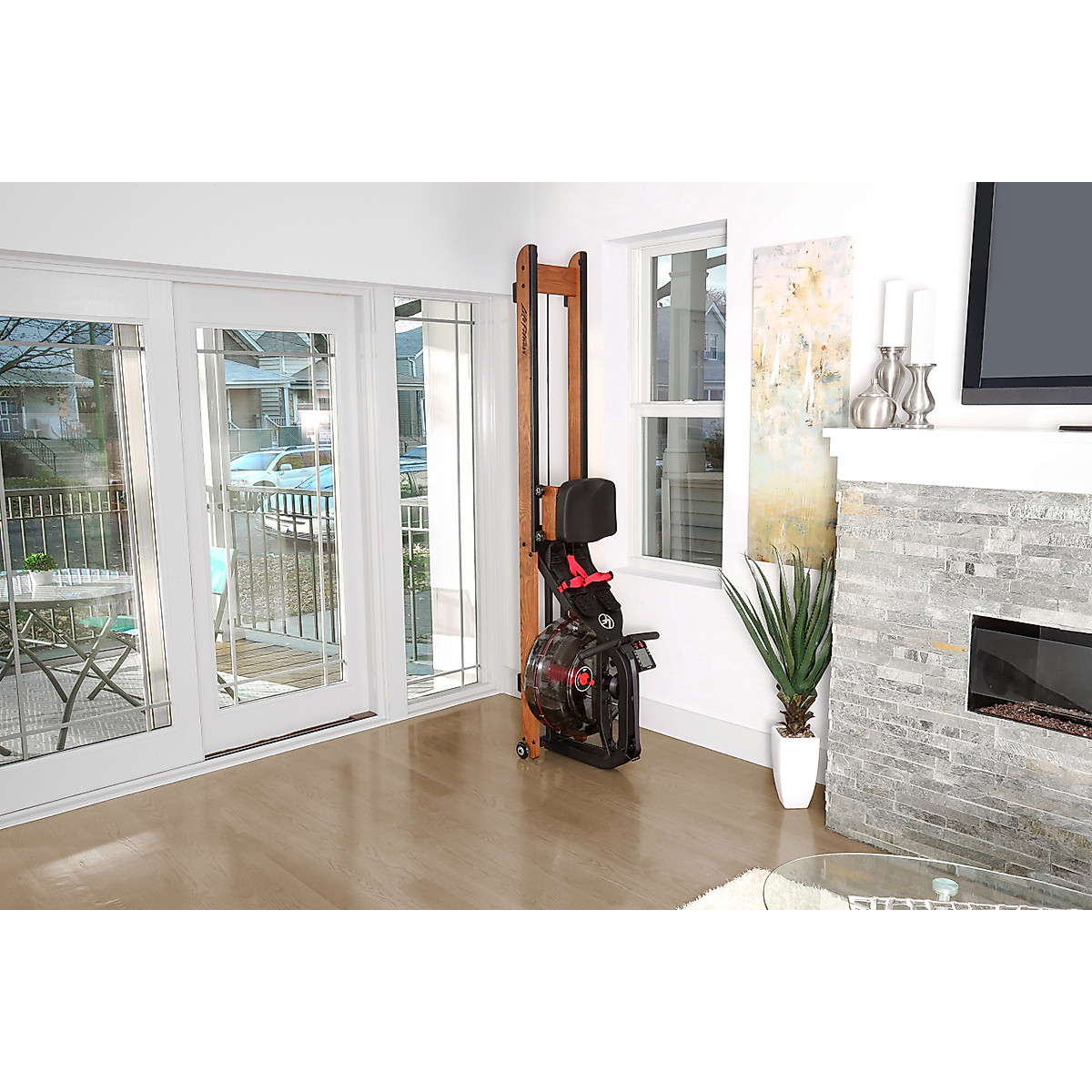 Life Fitness Row HX Trainer