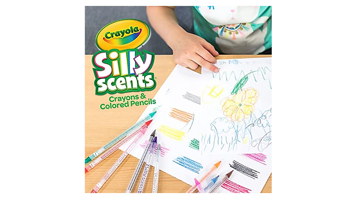 Crayola Silly Scents Twistables 72 Count Scented Crayons & Pencils