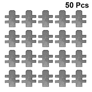 balacoo Wire Cage Clip 50pcs Wire Cage Buckle Clips Pet Cage Install Tools Pigeon Rabbit Pet Dog Cat Cage Building Assembly Kit