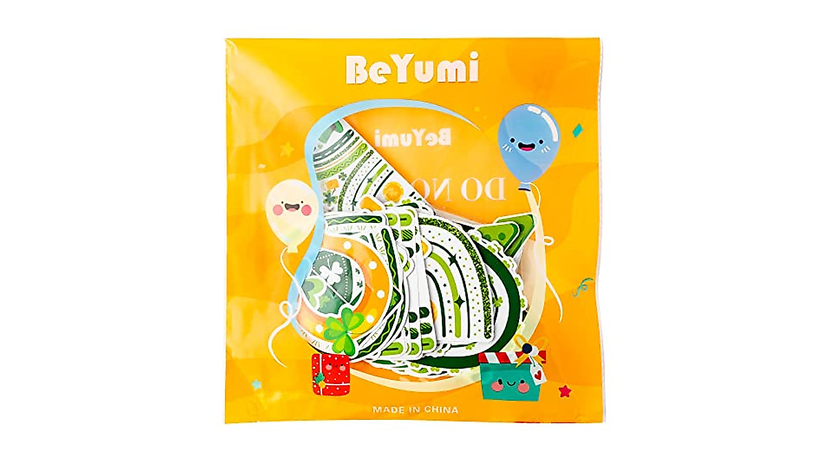 BeYumi Lucky Bulletin Board Decorations - 91Pcs Set