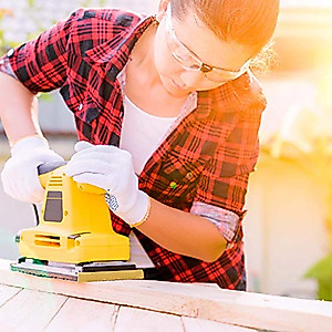 Dura-Gold Premium 320, 400, 600, 800, 1000 Grit 2-2/3" x 9" Sheet Size Gold Sandpaper with Hook & Loop Backing, 5 Each, 25 Total - Sanding Wood Woodworking, Automotive, Finishing Sander, Hand Blocks