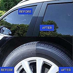 Car Plastic Parts Refurbish Agent 10ml - Coating Paste Maintenance Car Cleaner, Automotive Interior Plastic Part Retreading, Multi-Functional Restore for Car (3Pcs)