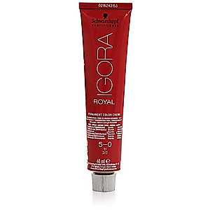 Schwarzkopf IGORA ROYAL 5-0 Light Brown Natural 60ml by Schwarzkopf