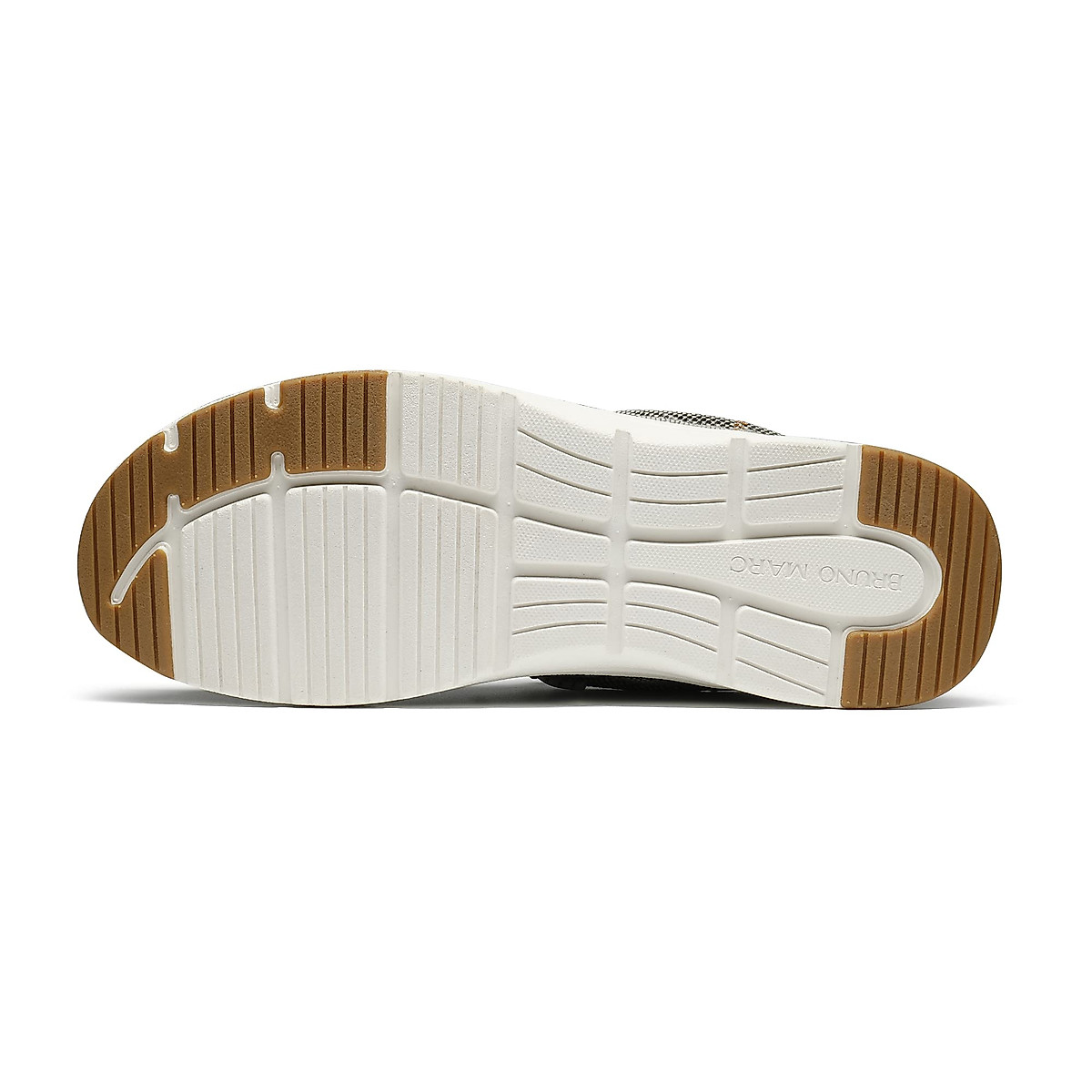 Bruno Marc Men's Arch Support Casual Slip-on Shoes Loafers for Men Non Slip Comfortable Boat Shoes, Khaki, Size 12, SBLS2302M