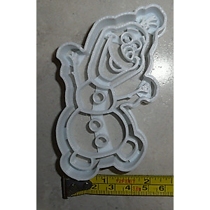INSPIRED BY OLAF FRIENDLIEST SNOWMAN FROZEN THEME MOVIE CHARACTER COOKIE CUTTER MADE IN USA PR2647