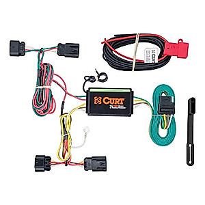 CURT 56211 Vehicle-Side Custom 4-Pin Trailer Wiring Harness, Fits Select Chrysler 200, Dodge Avenger