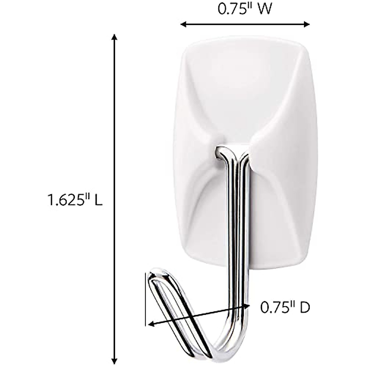 Command Wall Hooks Bundle - Command Small Wire Toggle Hooks 16 Hooks with Large Utility Hooks 7 Hooks, Command Strips Included